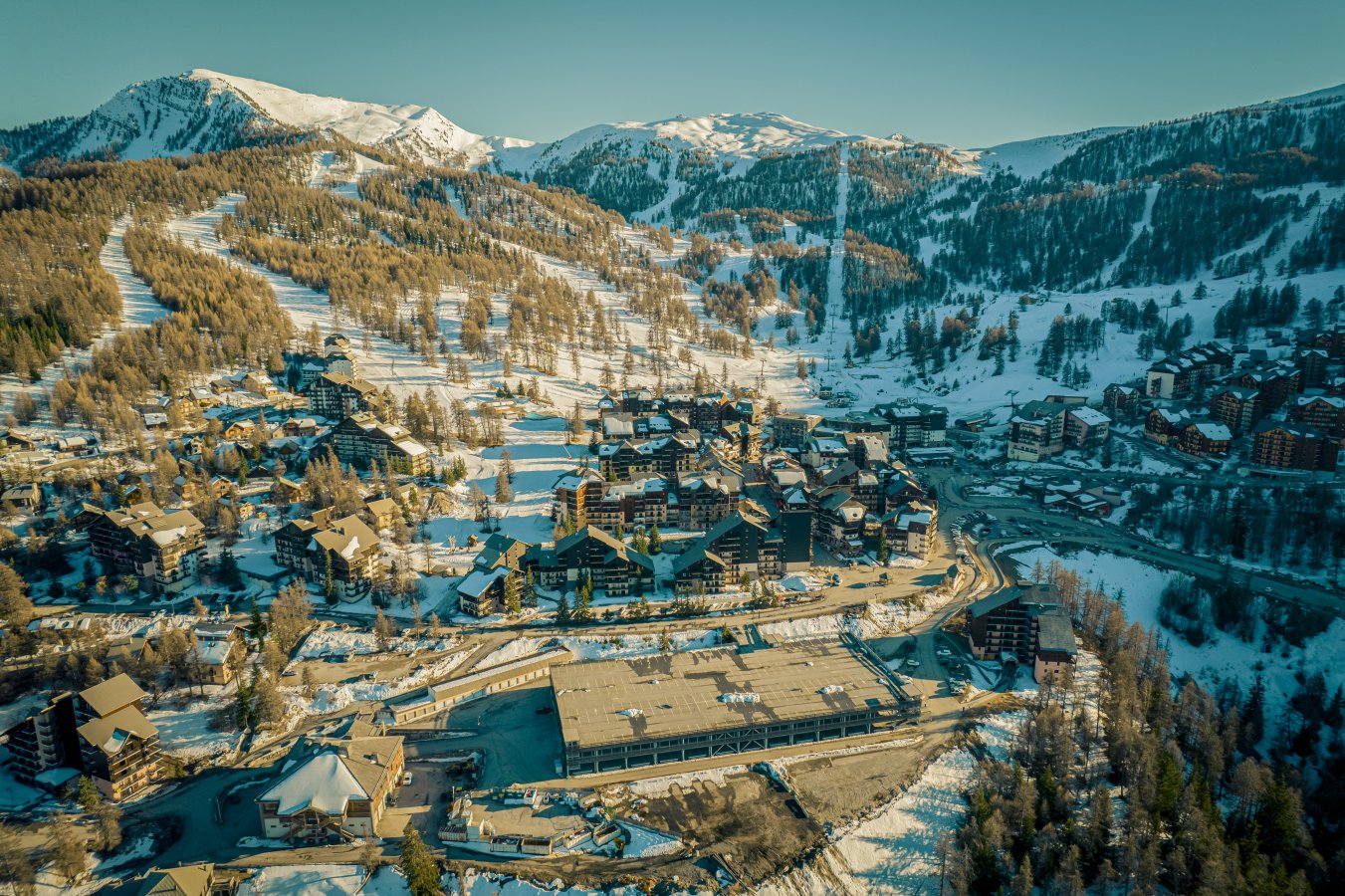 Stationnements Risoul 1850